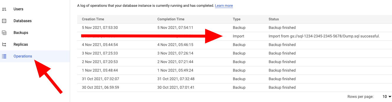 Import / Export MySQL Workbench tables in Google Cloud SQL database - Nicolas BAPTISTA
