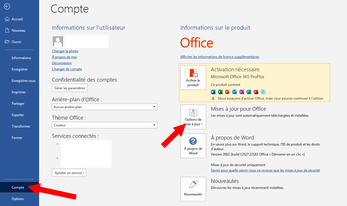 Résoudre "Désolé... Nous rencontrons des problèmes de serveur ...